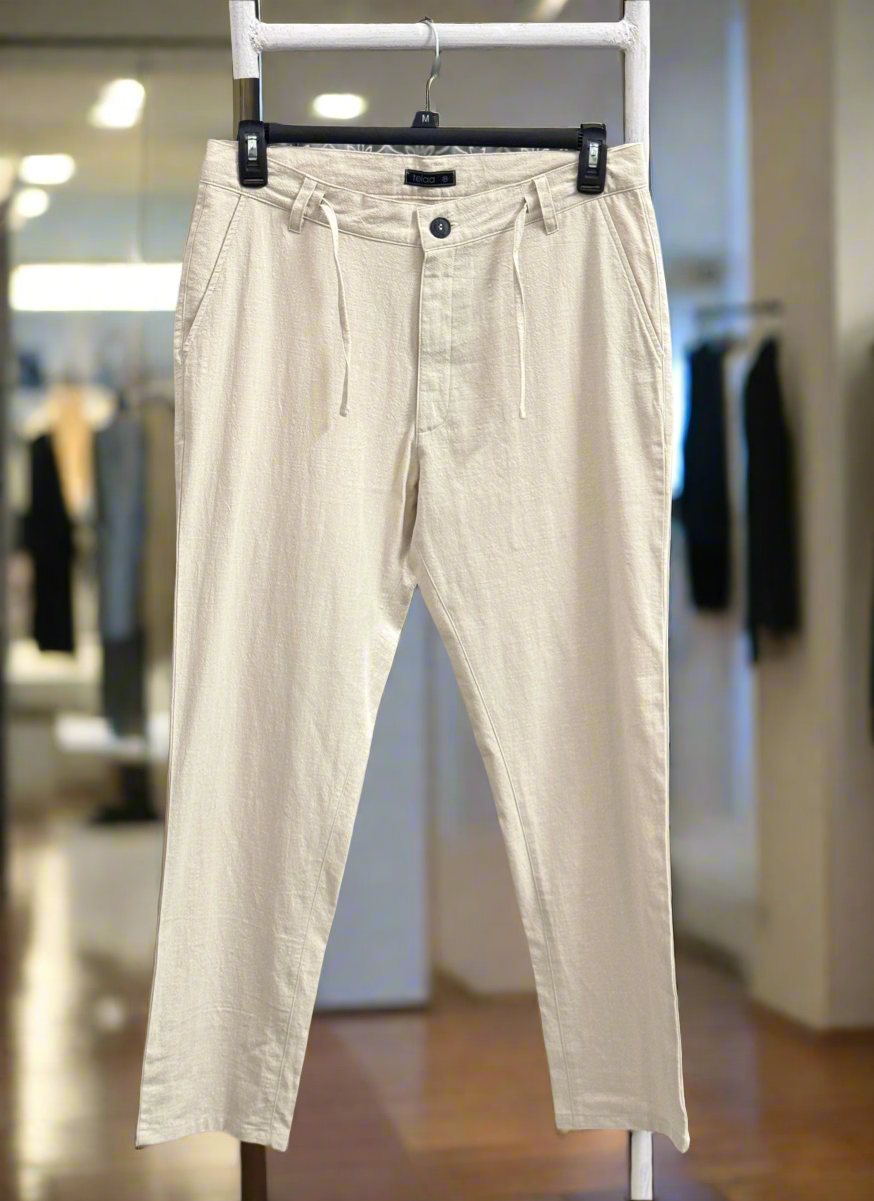 Soft Structure Pants | Ivory – Telaa
